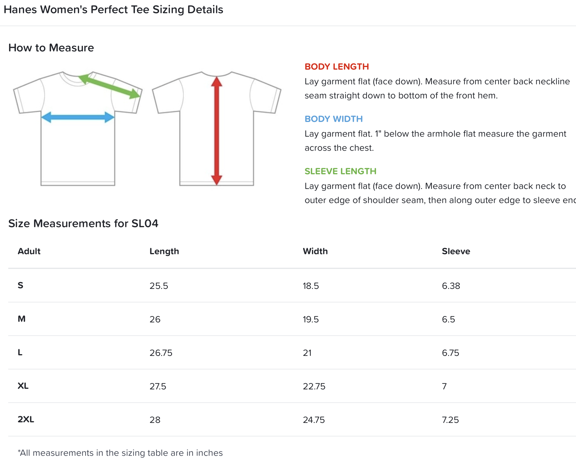 HanesWomensSizing - Gotta Dance